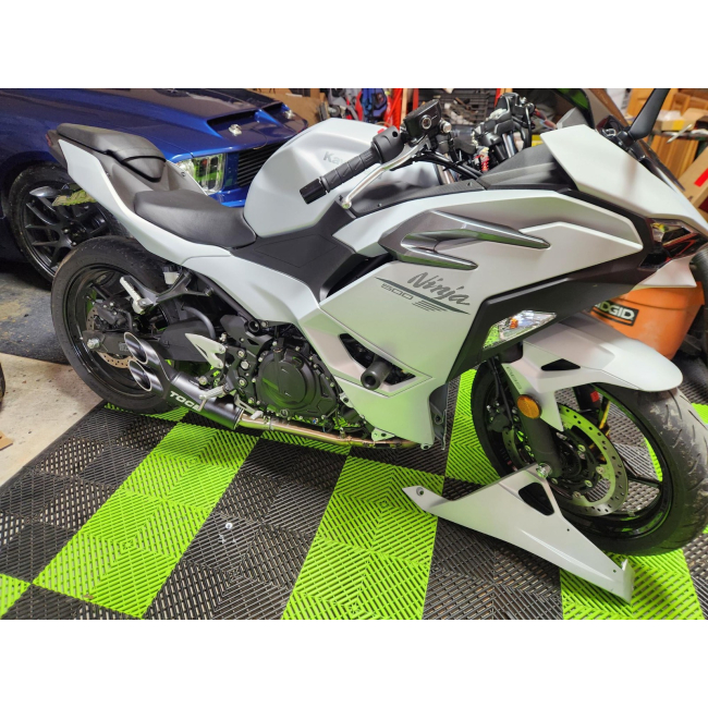 Kawasaki Ninja 500 Full Exhaust System by Toce Performance (24-25)