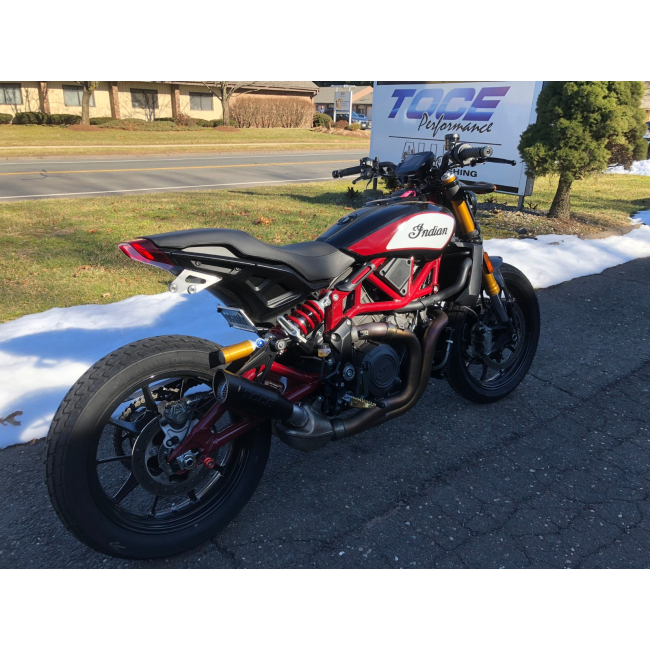 Indian FTR1200 Visor Tip Slip On Exhaust by Toce Performance